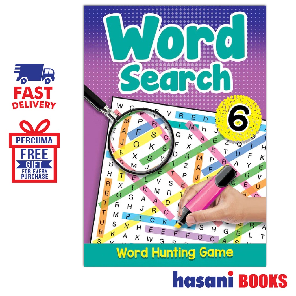 HASANI MIND TO MIND WORD HUNTING GAME WORD SEARCH 6 9555480609102 ...