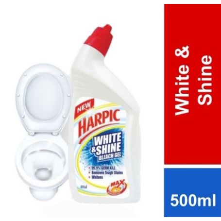 Harpic Powerplus All in One Original / Citrus / Lemon / Lavender / white & shine Toilet Cleaner ...