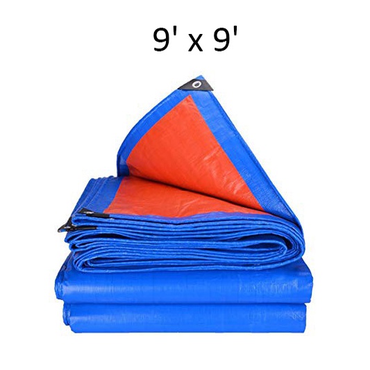 Multipurpose Waterproof PE Tarpaulin Canvas Ground Sheet Truck Cover ...