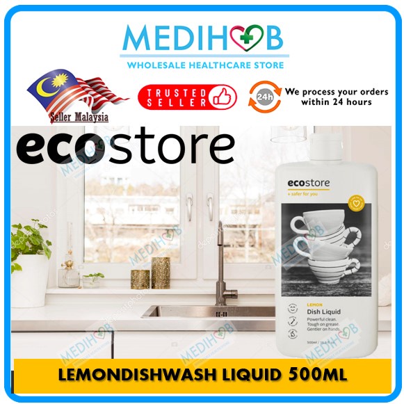 EcoStore Lemon Dish Liquid (500ml) | Shopee Malaysia