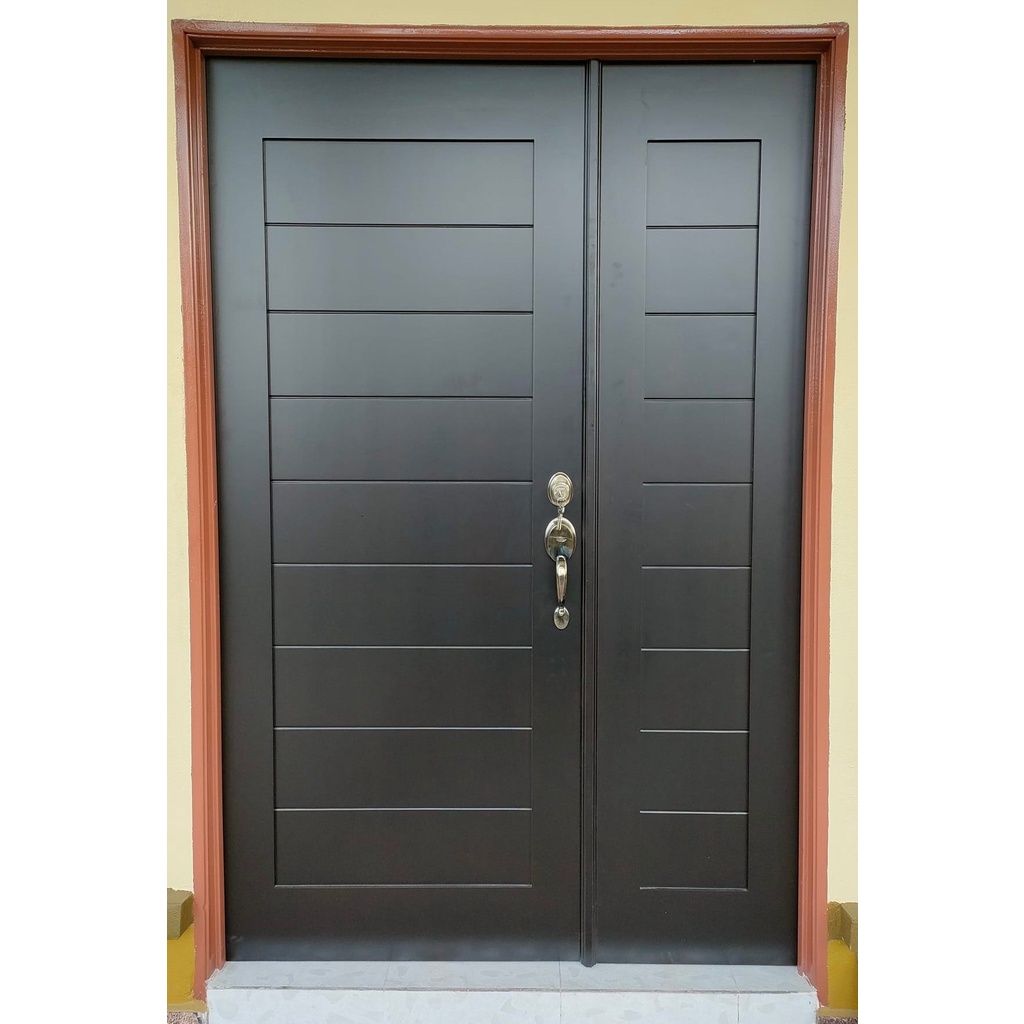 Pintu Kayu Keras Padu FULL SOLID Meranti 100% Original Wooden Solid ...