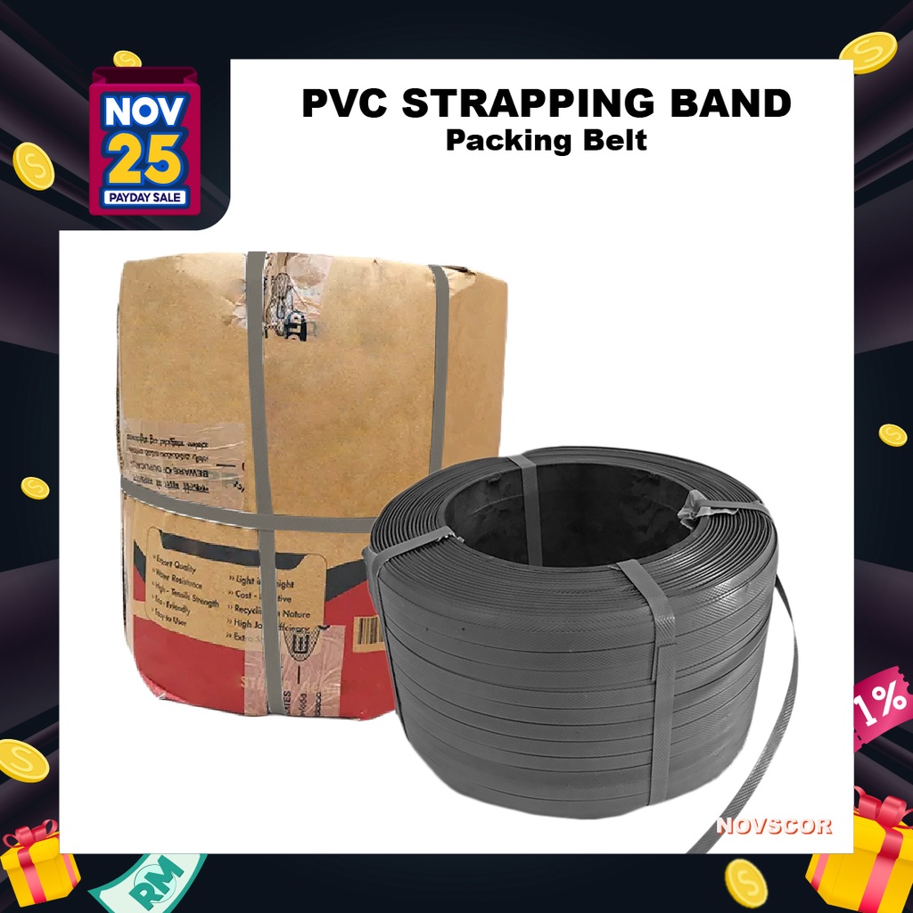 PVC Strapping Band | Packing Belt | Semi Auto | Heavy Duty Strap Rope ...