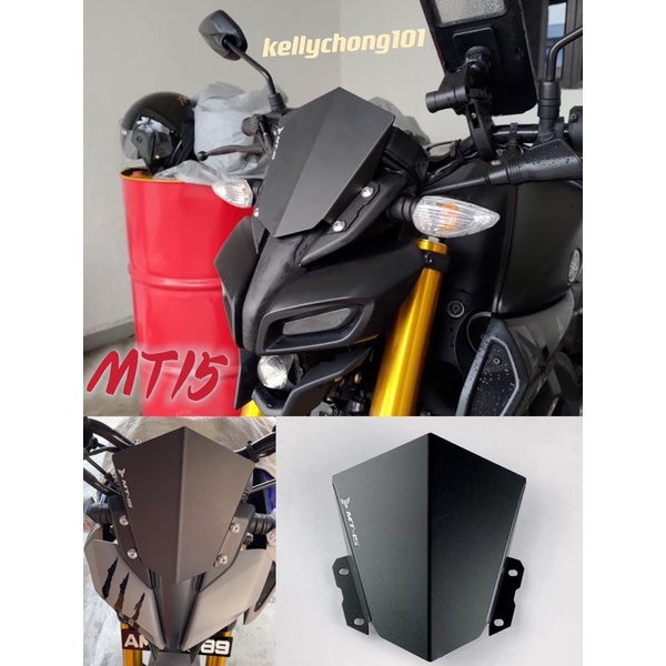 Aluminum Alloy Screen Touring Sports WindScreen Windshield Wind ...