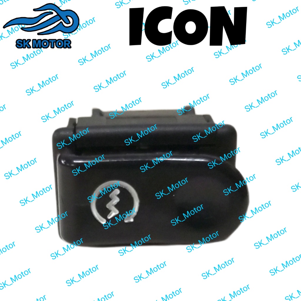 Honda ICON 110 Button Starter Horn Hi Low Signal Cover Switch / Butang ...