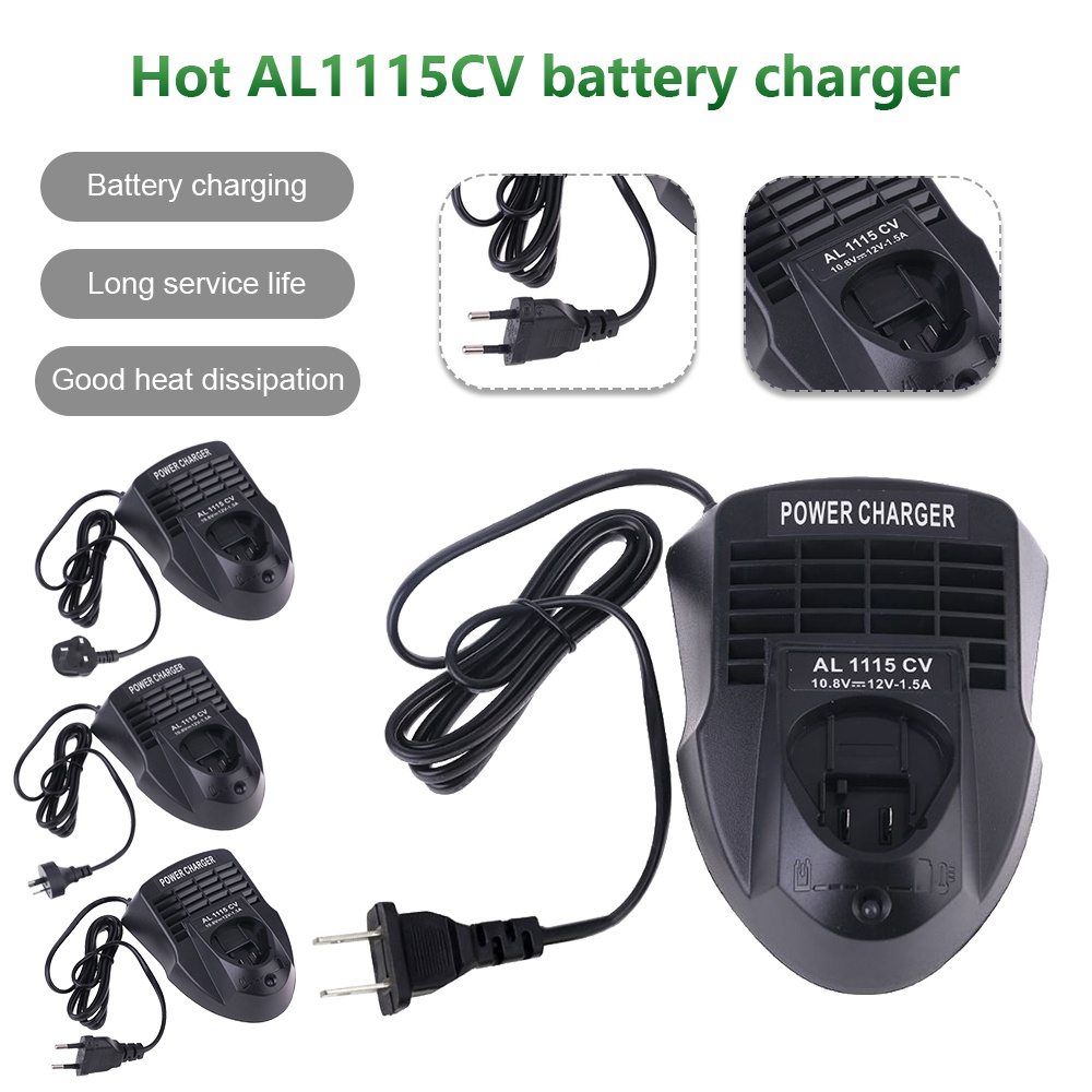 AL1115 CV Battery Charger For Bosch 10.8V/12V BAT411 BAT412A Li-ion Battery Electrical Drill For ...