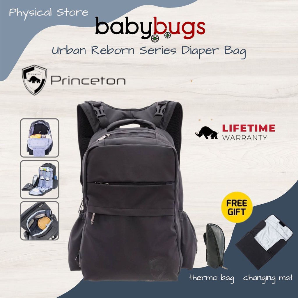 Princeton Urban Reborn Series Diaper Bag | Shopee Malaysia