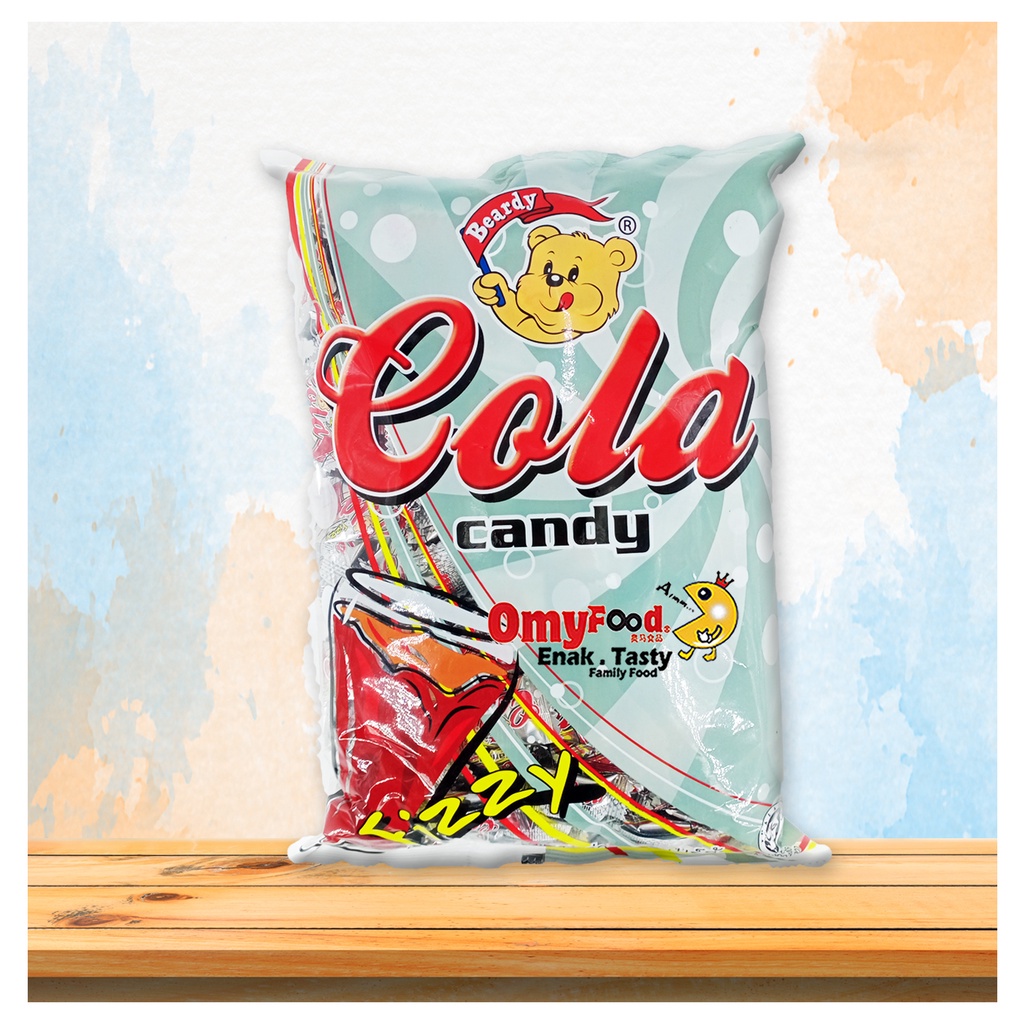 910g / 350pcs Beardy Cola Candy Fizzy [OmyFood] | Shopee Malaysia