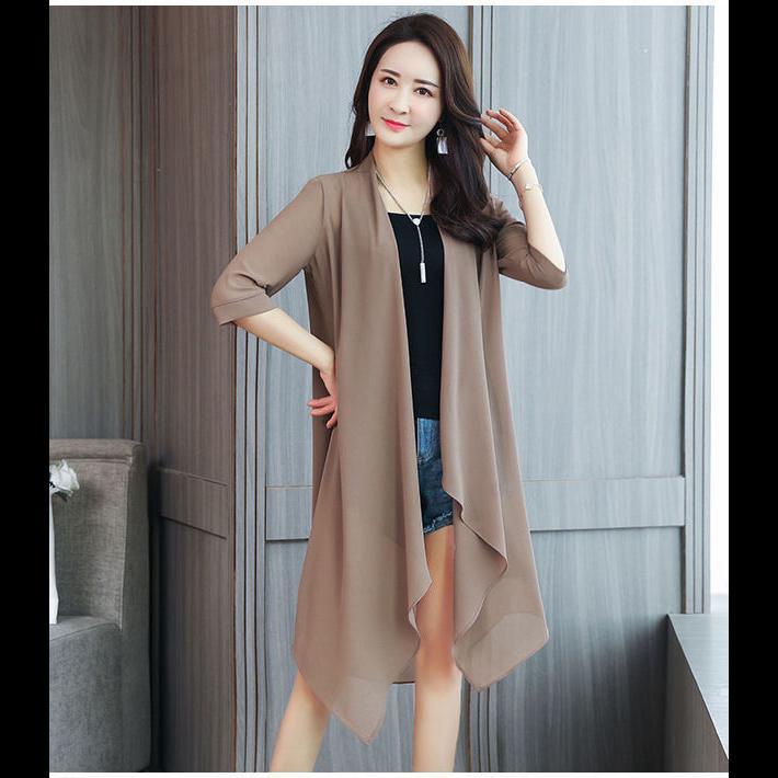 Sunscreen Clothing Women Long Style 2022 New Summer Chiffon Outer Fairy Super Jacket Very ...