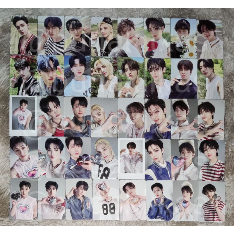 [Ready Stock] Stray Kids MAXIDENT Album Photocard / Face Sticker ...