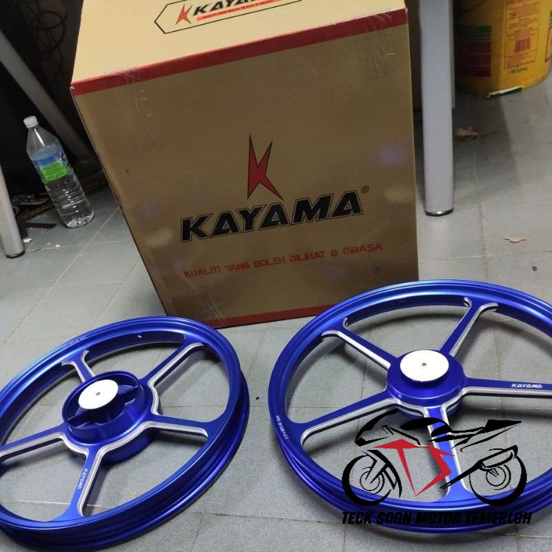 sport rim kayama fg505 kayama 505 yamaha lc135 biru lagenda110 ...