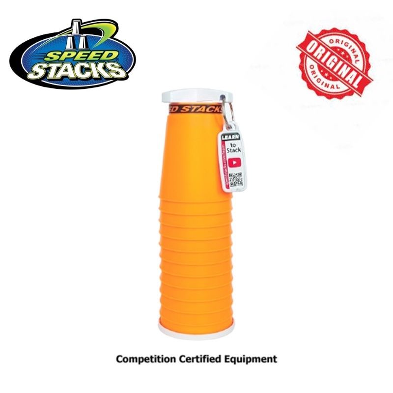 Original Speed Stacks Pro Series-2X Special Color Neon Orange Cups ...