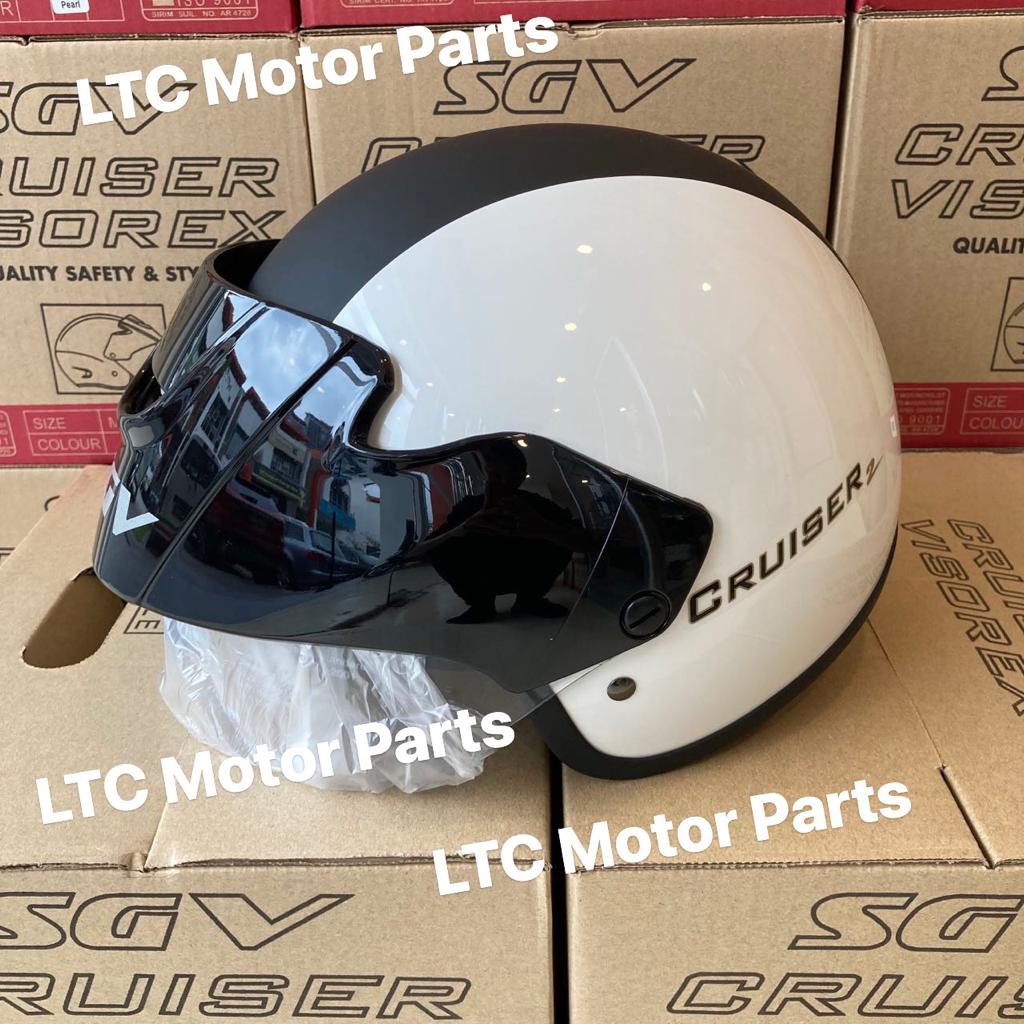 SGV CRUISER VISOREX HELMET SIRIM MALAYSIA SIZE:60CM (L) 100% ORIGINAL ...