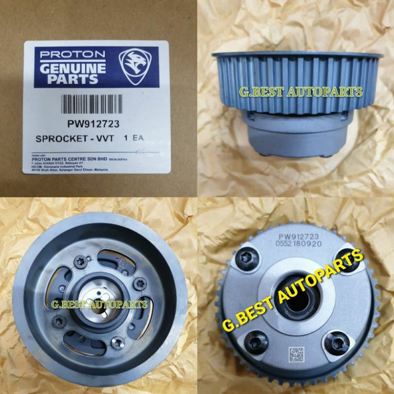 PROTON ORIGINAL VVT SPROCKET CAMSHAFT PULLEY INLET TIMING GEAR EXORA ...