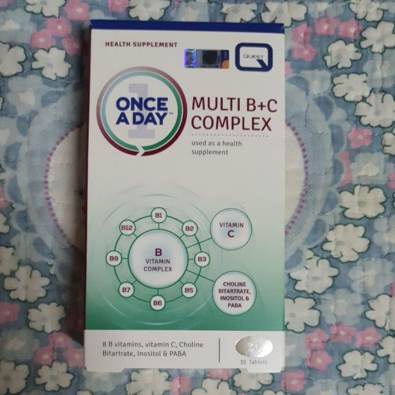 Quest Multi B+C Complex Tablet 30s (Expiry Date:11/2023) | Shopee Malaysia