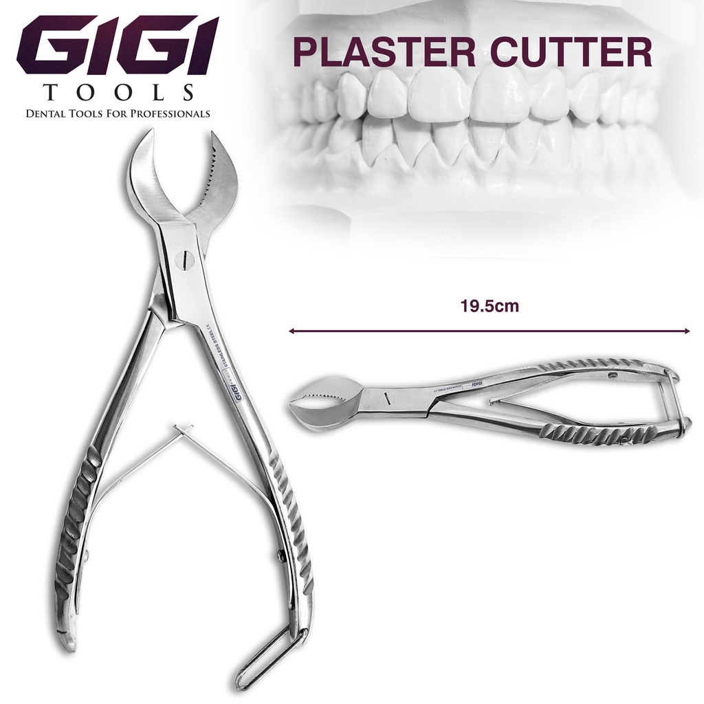 GIGI Tools Plaster Cutter Stainless Steel Dental Plaster Cutting Plier ...