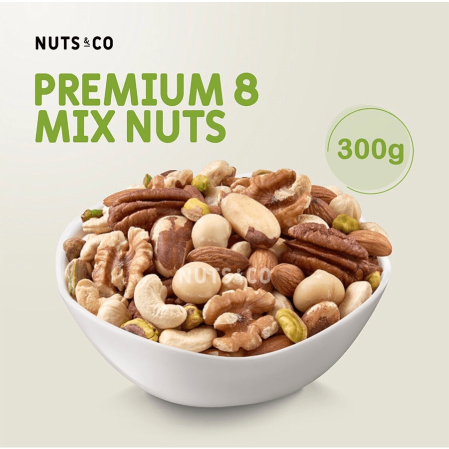 Nuts & Co Premium 8 Mix Nuts (Freshly Mix in Malaysia) 优选8种混合坚果 | Shopee Malaysia
