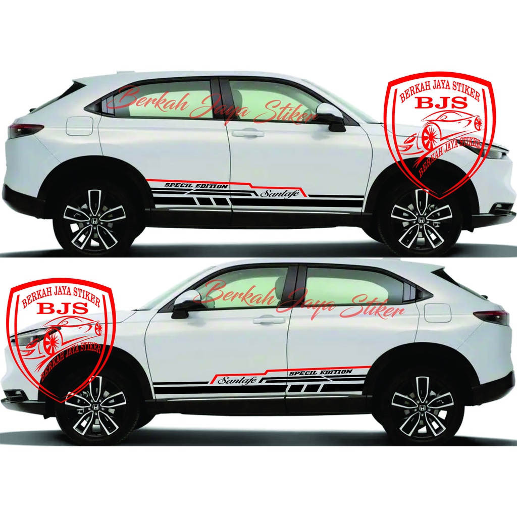 NEW honda hrv CAR sticker 2022 hrv car sticker honda hrv side side list ...