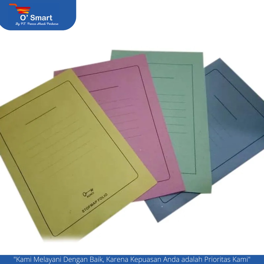 Stopmap Folder Folio Regular Paper (1 Pack Contains 50 Sheets) | Shopee ...