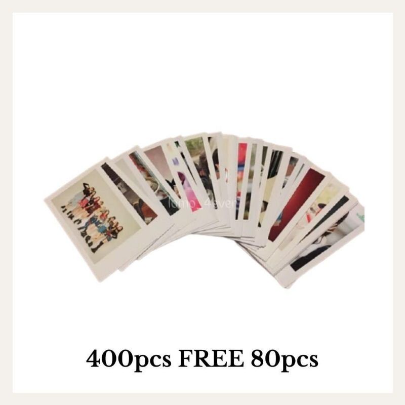 FREE photo size 2R 300pcs 500pcs 1000pcs Lomo Card Photo Printing ...
