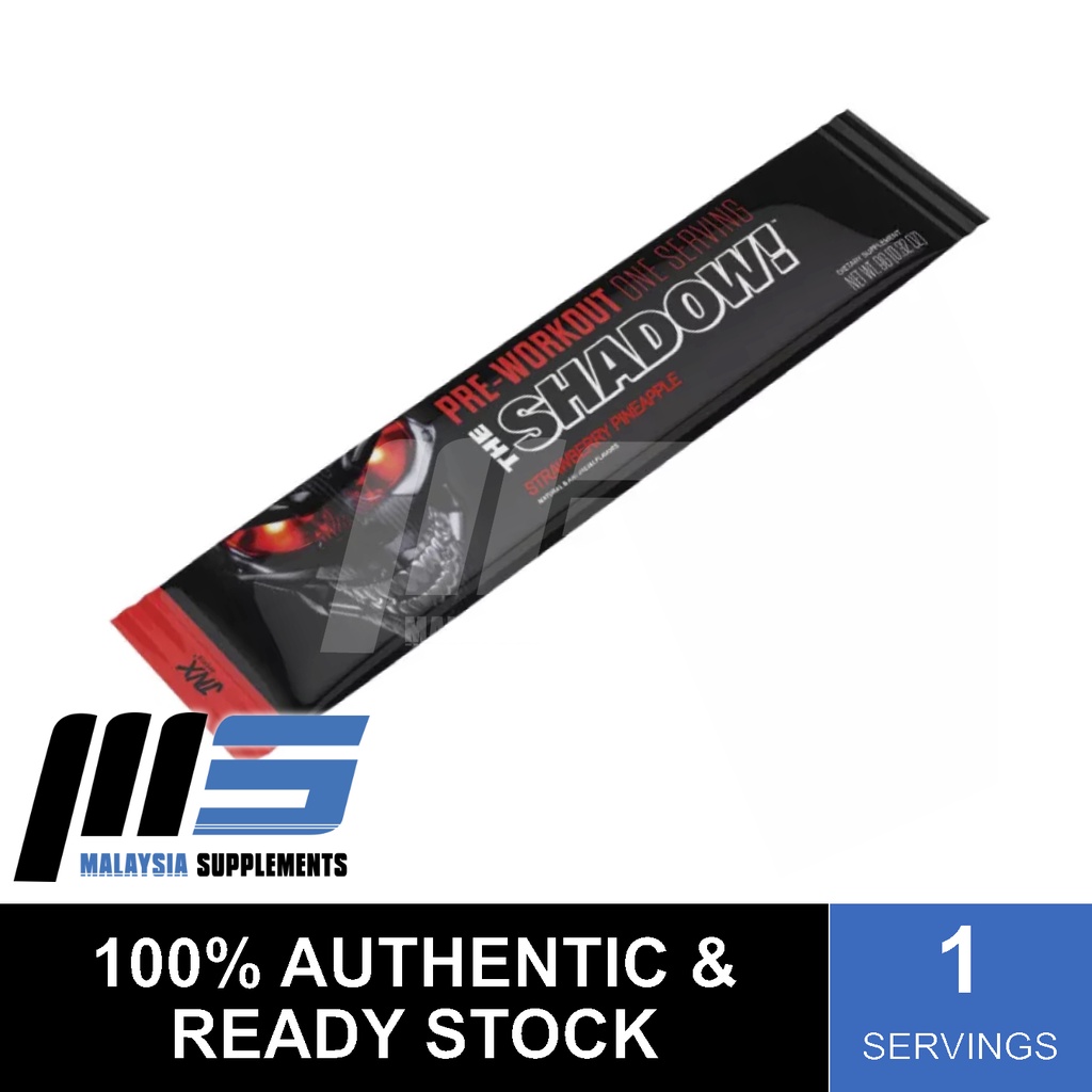 JNX Sports The Shadow, 1 Serving [SACHET] - Pre Workout, Preworkout ...
