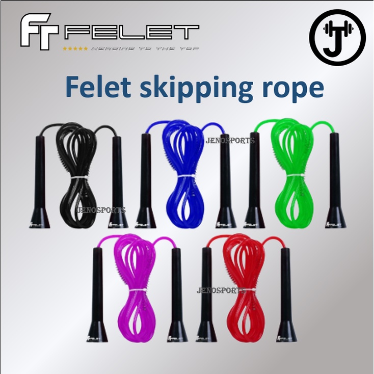 Felet Fleet Skipping Rope skipping rope (gym/sports equipment) | Shopee Malaysia