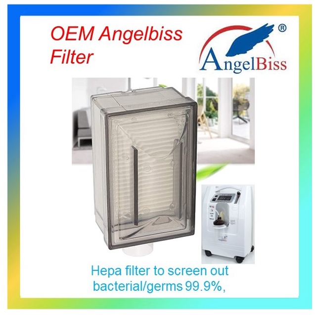 Hepa Filter for Oxygen Concentrator brand Angelbiss, compatible ...