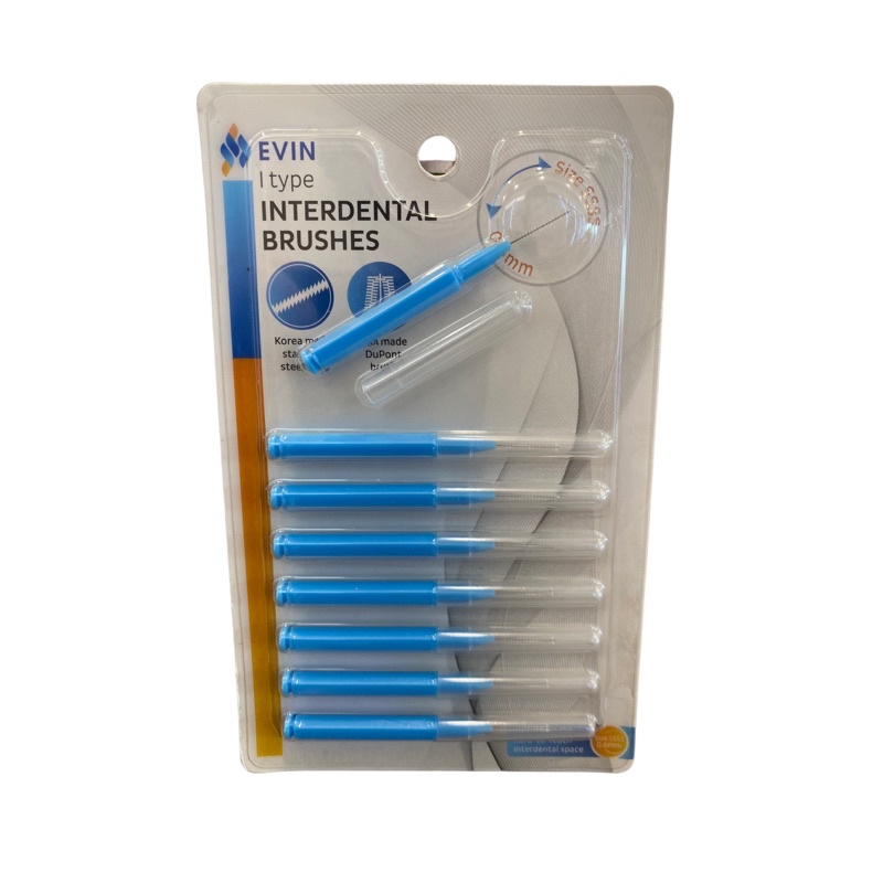 Evin L type Interdental Brushes 8s / Evin I Type Interdental Brushes 8s ...
