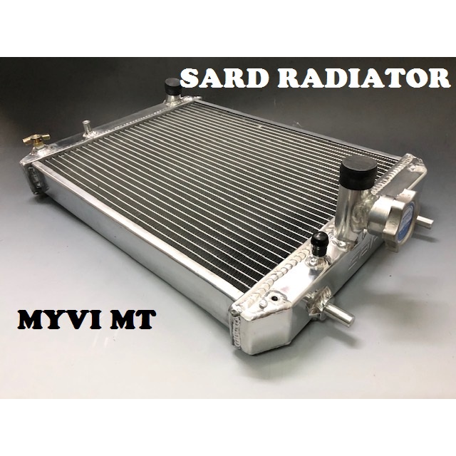 SARD Radiator Aluminium Myvi YRV Passo K3 K3VE K3VET Turbo AT 2 row 3 ...