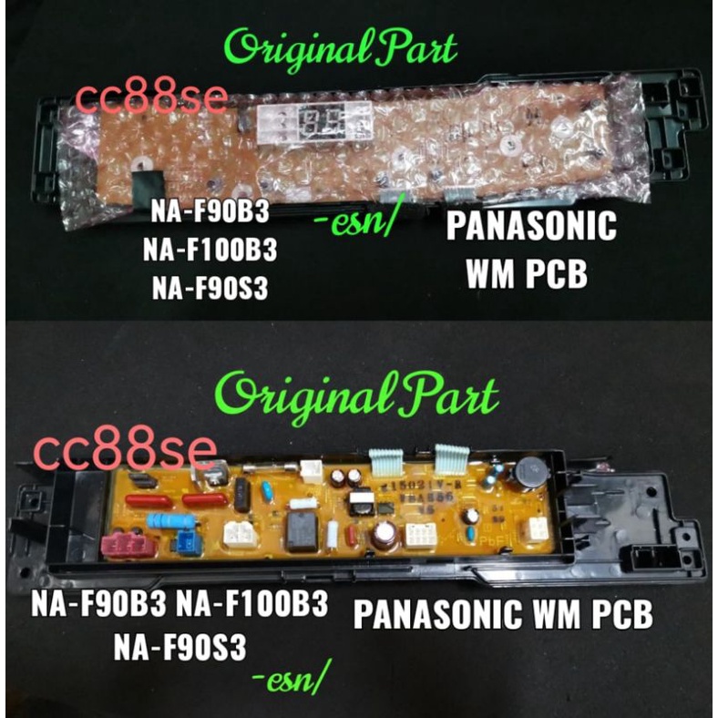PANASONIC WASHING MACHINE PCB NA-F90B3 NA-F90S3 NA-F100B3 ORIGINAL PART ...