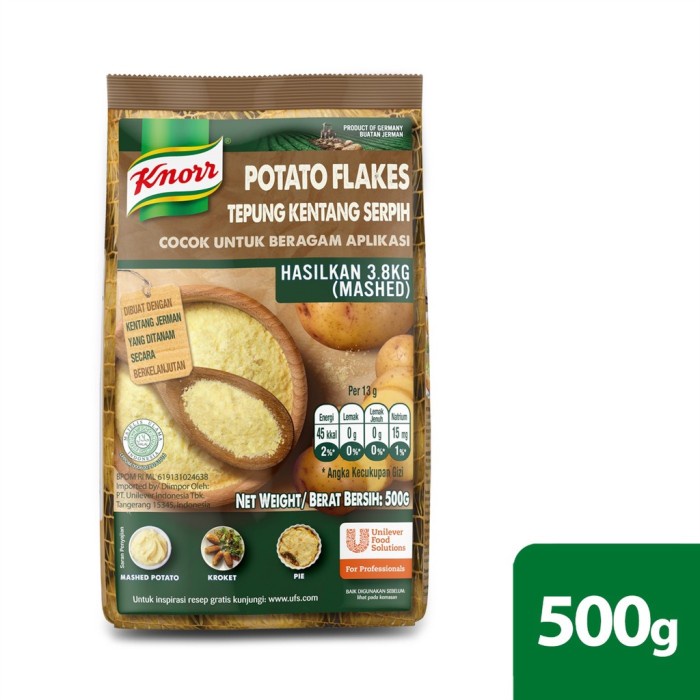 Knorr Mashed Potato Flakes, 500g | Shopee Malaysia