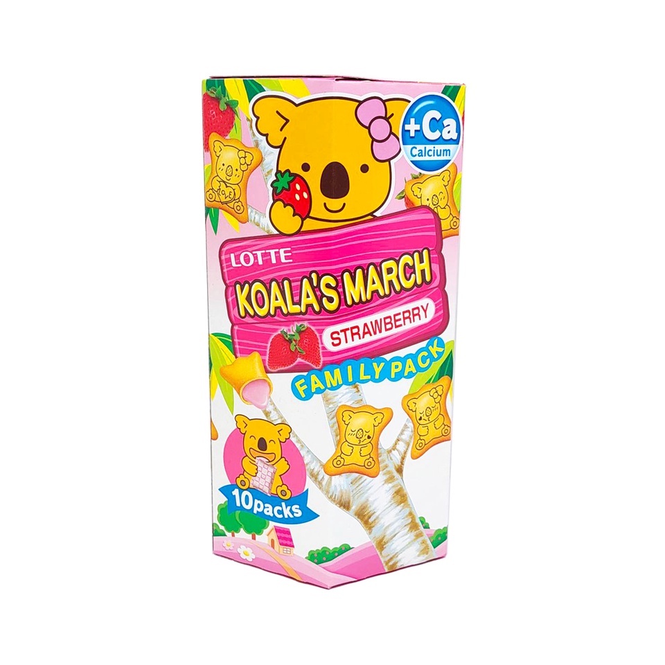 [DONKI] LOTTE Halal Black Koala’s March Biscuits Family Pack | Shopee ...
