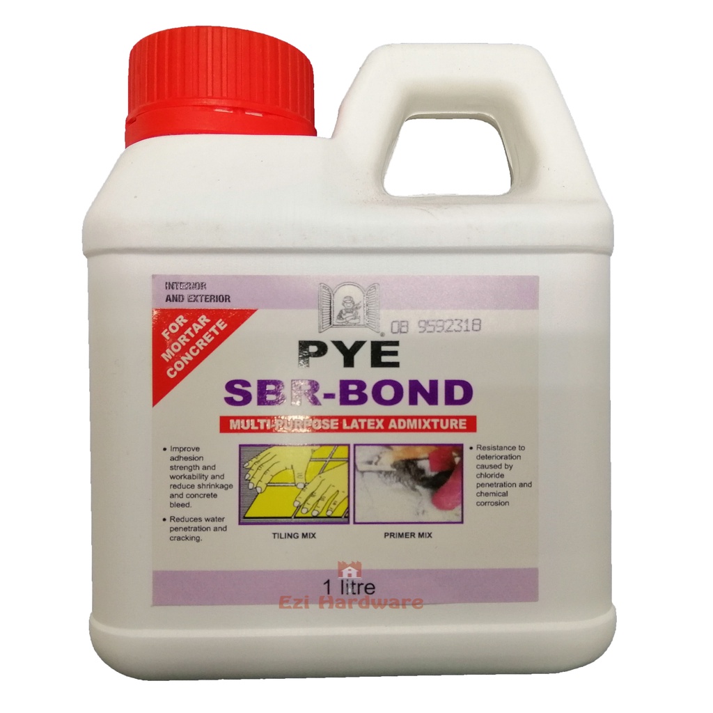 PYE SBR BOND MULTI-PURPOSE LATEX ADMIXTURE 1LITRE | Shopee Malaysia