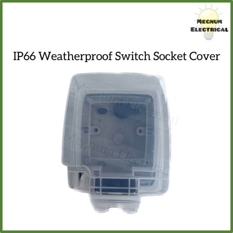 IP66 Weatherproof Switch Socket Cover ｜Penutup Tahan Cuaca｜ | Shopee ...