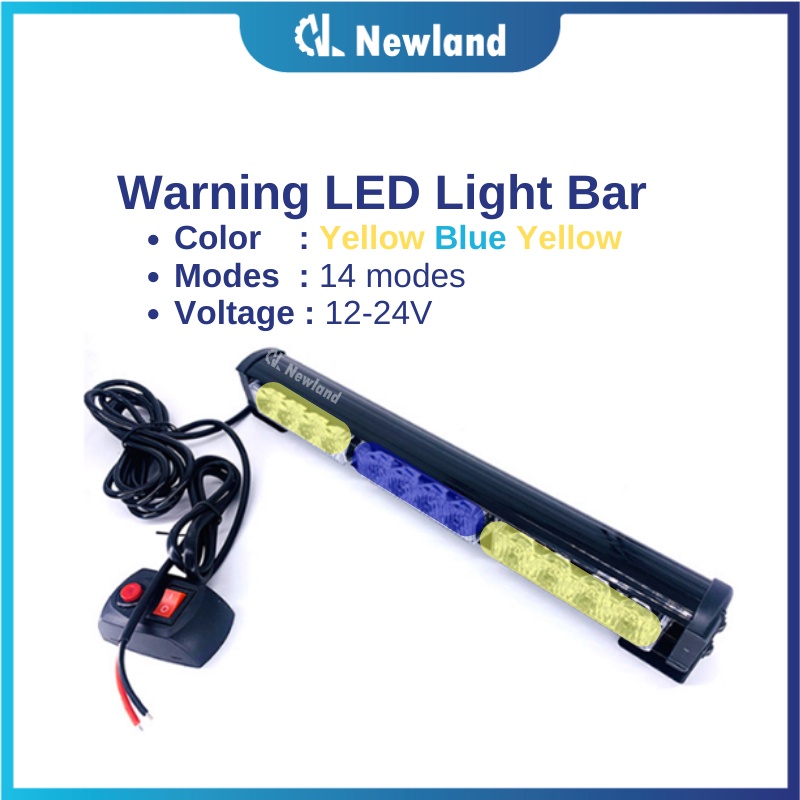 Warning Flash Strobe Light Bar / Signal Light Bar / Emergency Light Bar ...