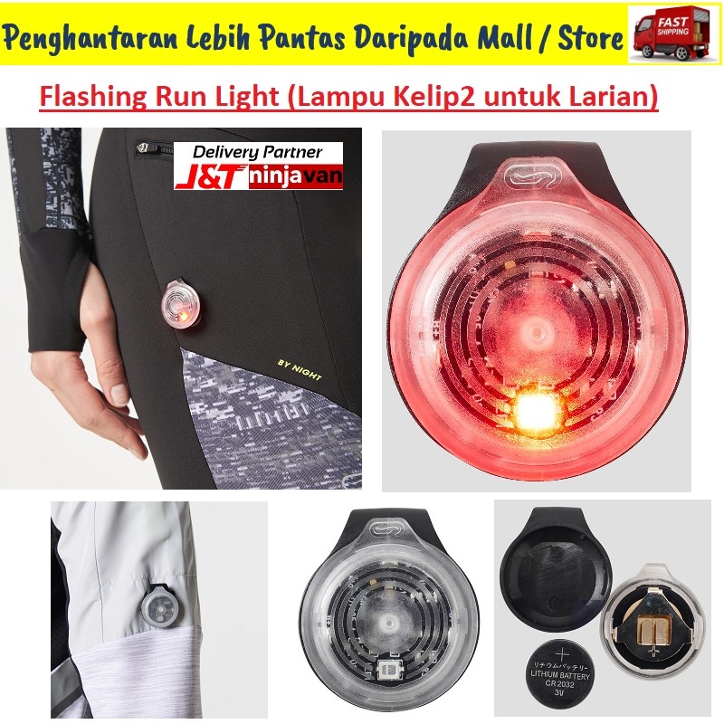 K@lenji Kiprun Flashing Run Light / Lampu Kelip-Kelip Untuk Larian ...