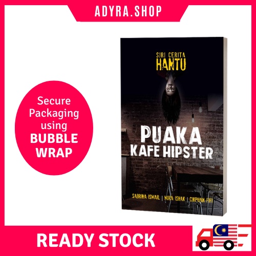 Buku Siri Cerita Hantu Puaka Kafe Hipster oleh CikPuan Fifi, Mira Ishak ...