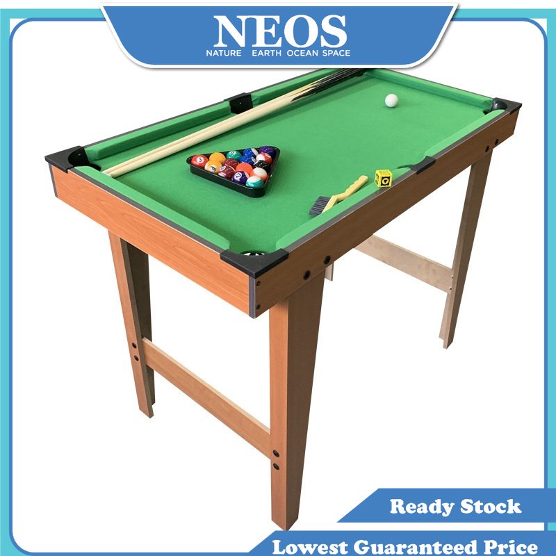 Mini billiard table for Kids wooden with tall feet pool table set taco ...
