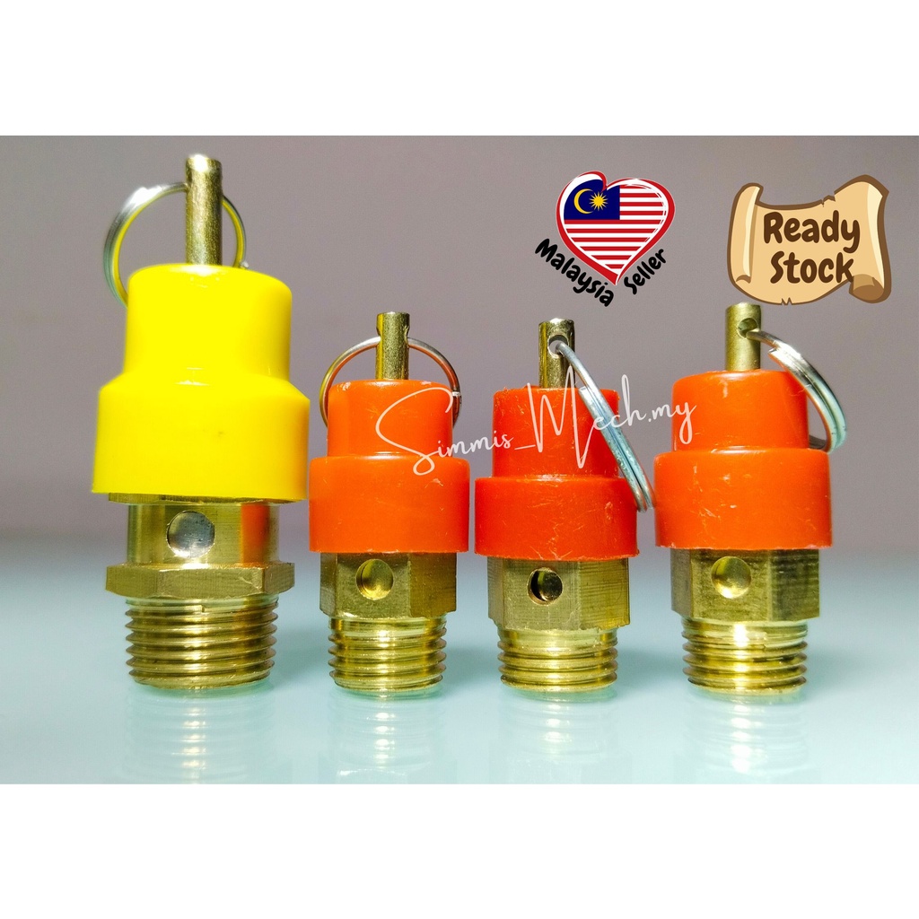 Air Compressor Safety Relief Valve / 1/4" Safety Valve Air Compressor ...