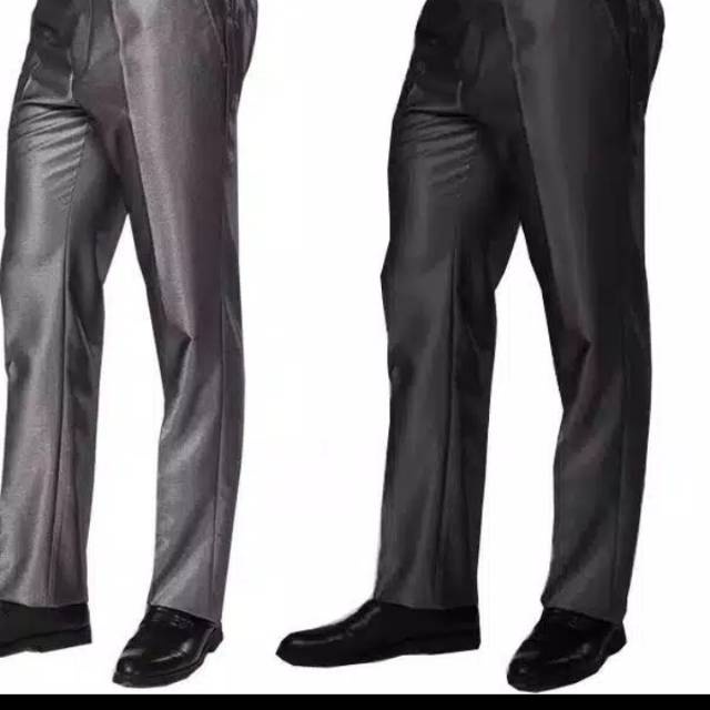 Men's Formal Pants Basic Shiny Executive | Shopee Malaysia