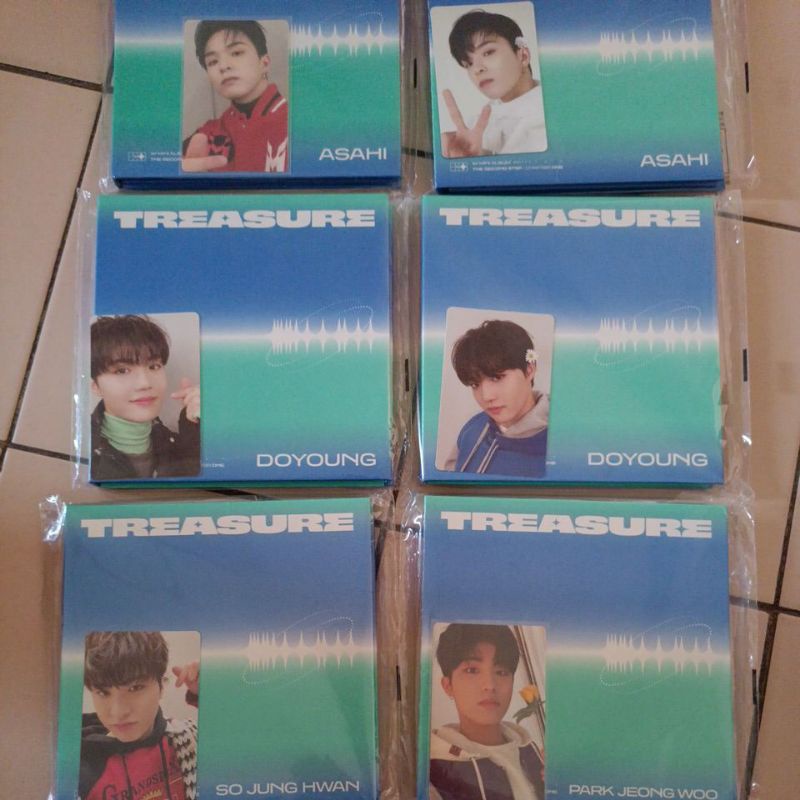 TREASURE HELLO ALBUM THE SECOND STEP CHAPTER ONE DIGIPACK UNSEALED ...