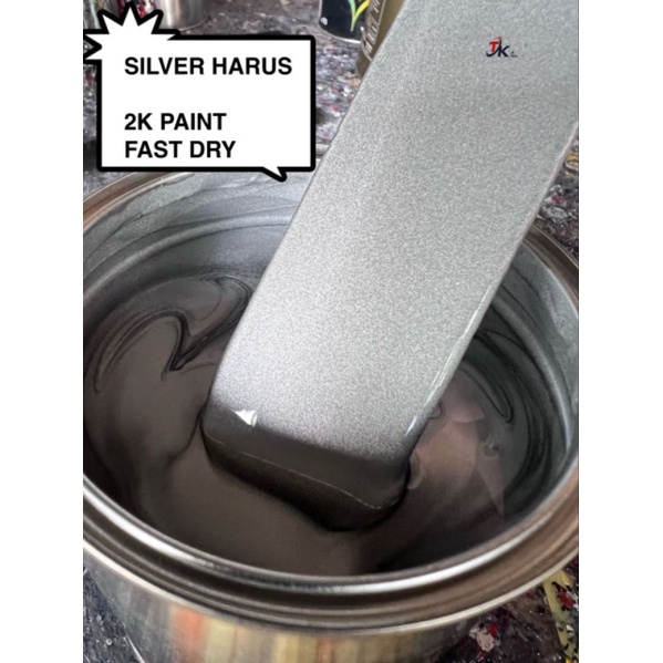 SILVER HARUS - 2K PAINT / FAST DRY / 2K CAT /CAT BANCUH / CAT KERETA ...