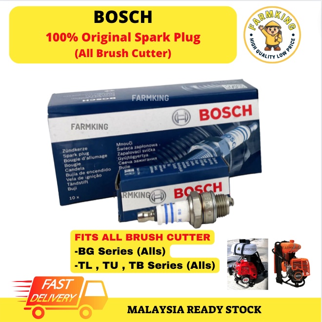 (Ready Stock) Bosch WS8E Spark Plug 100% Original Mesin Rumput | Shopee Malaysia