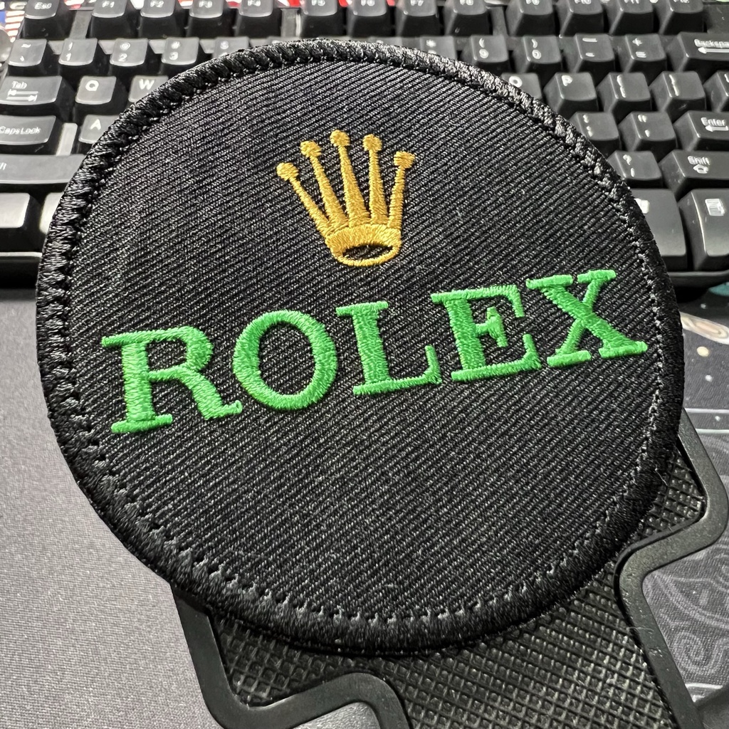 Patch Rolex Embroidered | Shopee Malaysia