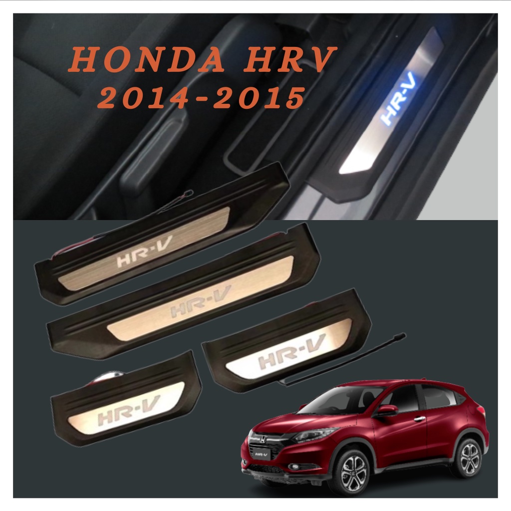 Honda HRV 2014-2015 Led Side Step Sill Step Stainless Steel LED door ...