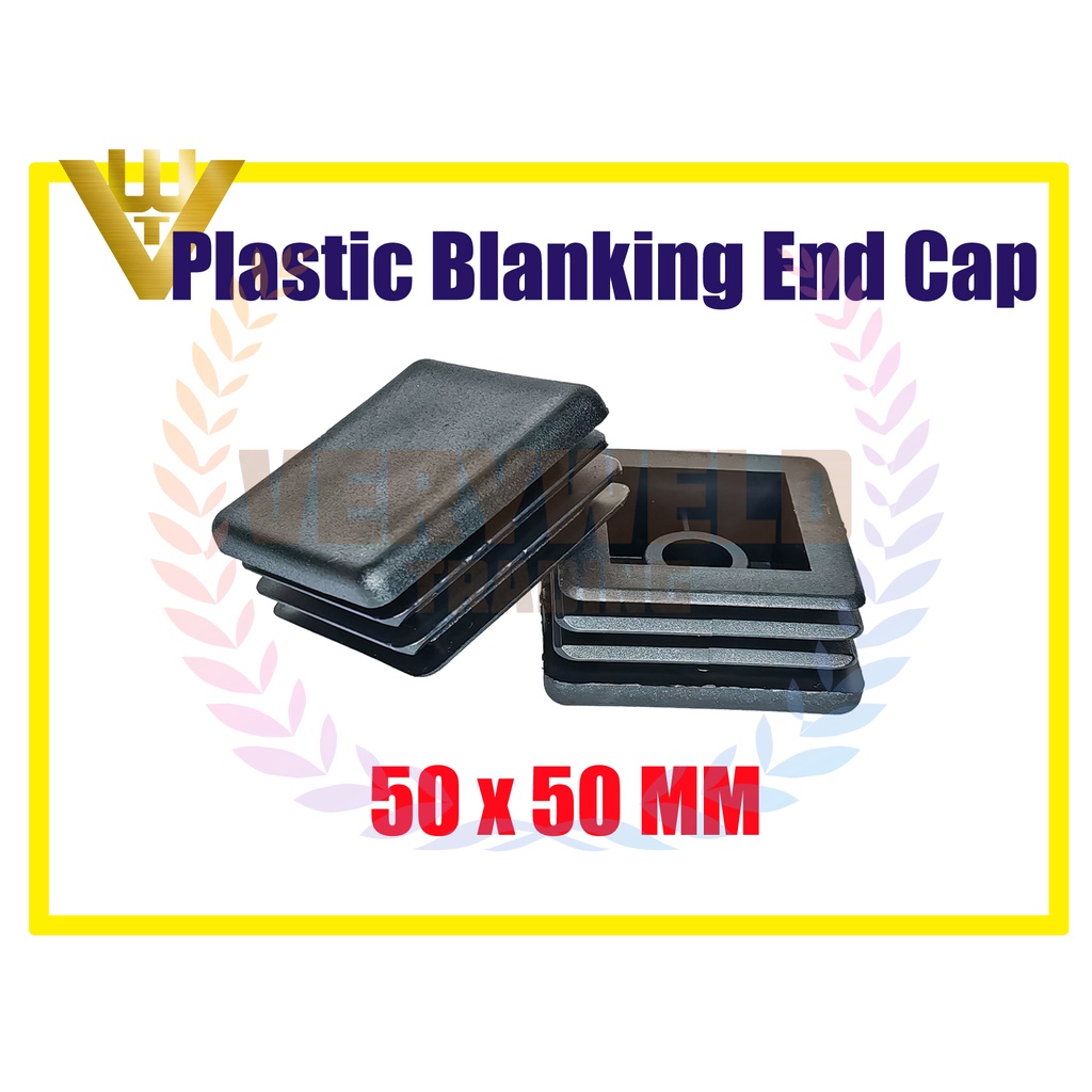 VERYWELD Hollow Plastic Blanking End Cap Square / Square Plug | Shopee ...