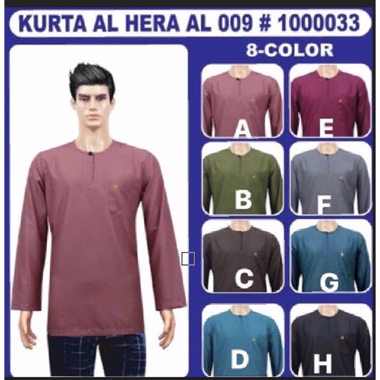 KURTA AL HERA BARU 100% KAIN COTTON FROM DUBAI FOR MEN | Shopee Malaysia