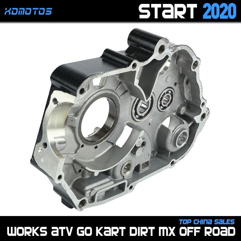 125cc Motorcycle Right CrankCase For Lifan 125 LF125 Horizontal Kick ...