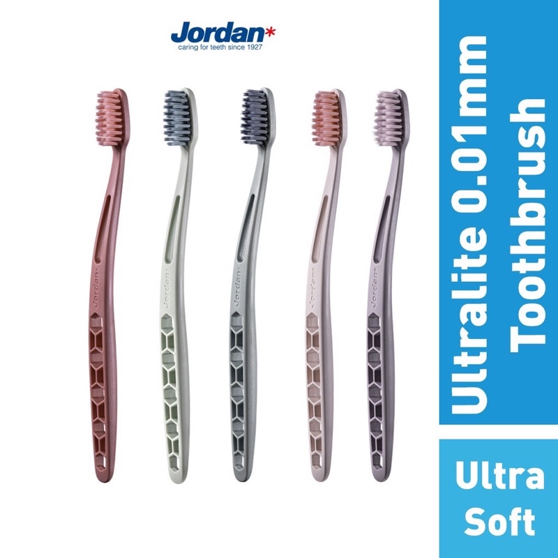 Jordan Adult Ultralite Ultrasoft 0.01mm Hexagonal Toothbrush ...