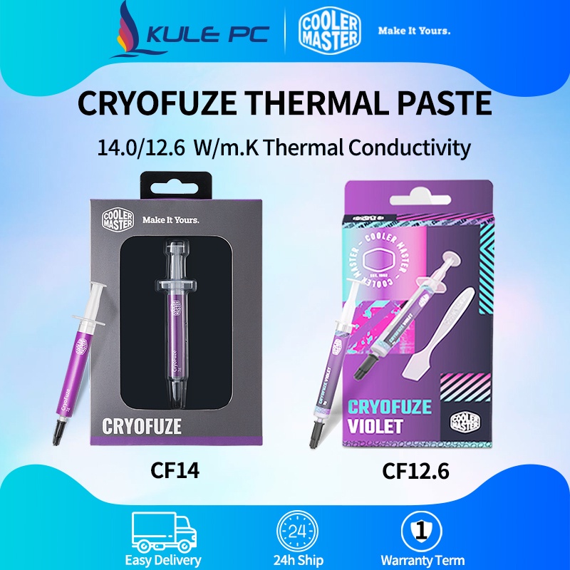 Cooler Master Cryofuze Violet Computer CPU GPU Thermal Paste CF12.6 ...