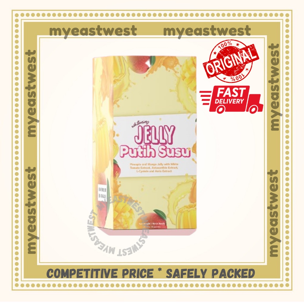 D'HERBS WHITENING JELLY PUTIH SUSU (10 SACHETS) | Shopee Malaysia
